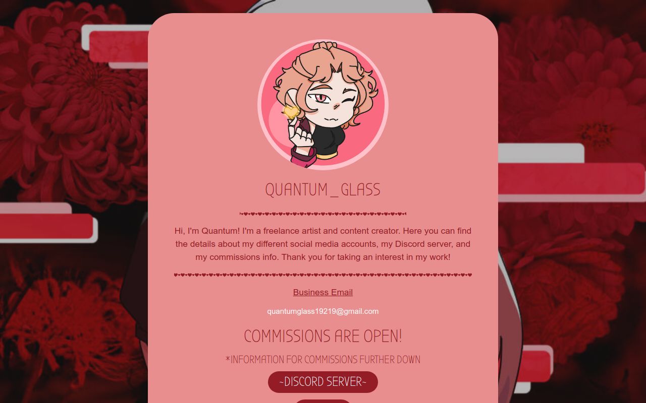 quantum glass